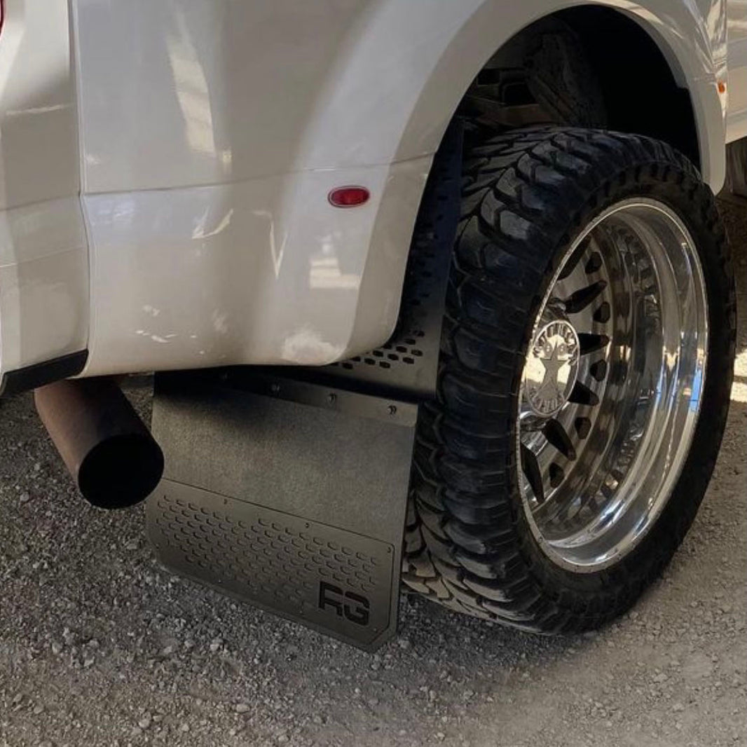Dually REK-mesh Mud Flaps – REK GEN Vehicle Protection