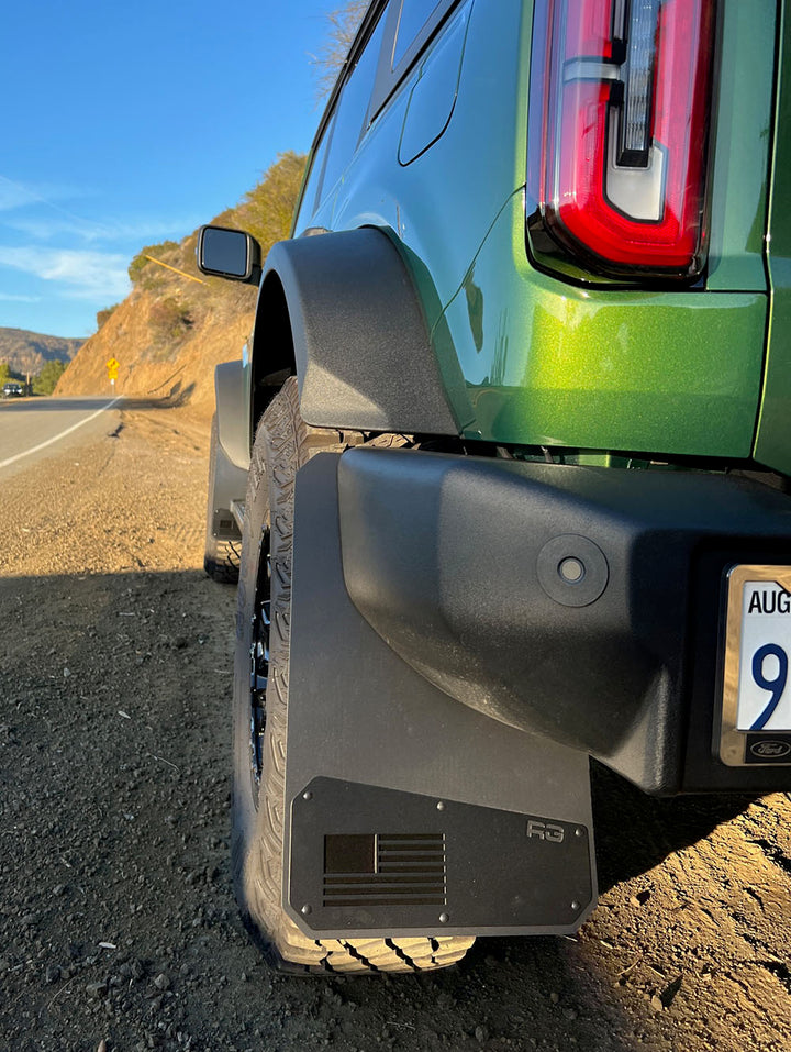 2021+ Ford Bronco Merica Mud Flaps – REK GEN Vehicle Protection