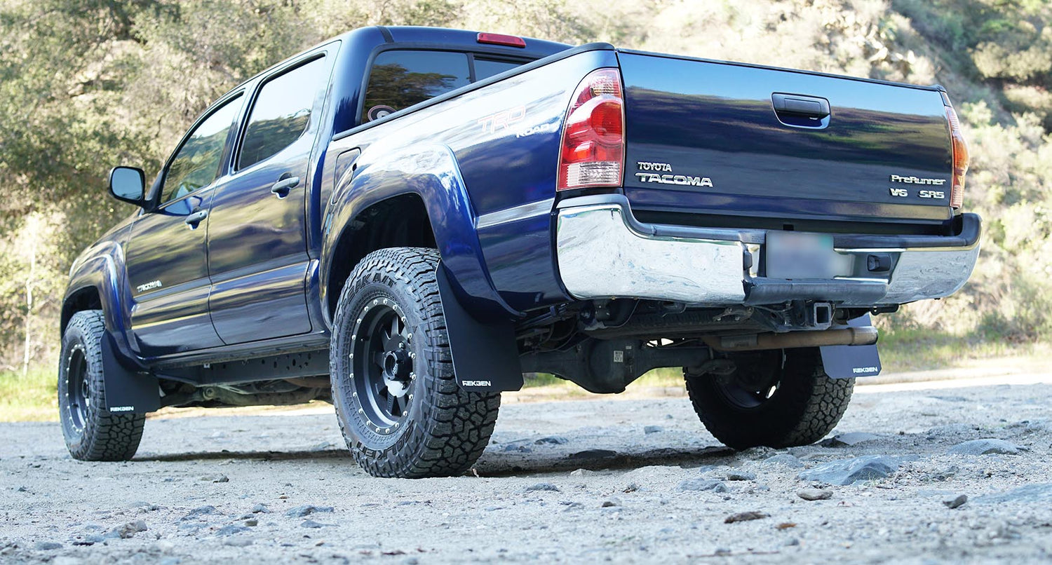 GEN 2 TACOMA MUD FLAPS – REK GEN Vehicle Protection