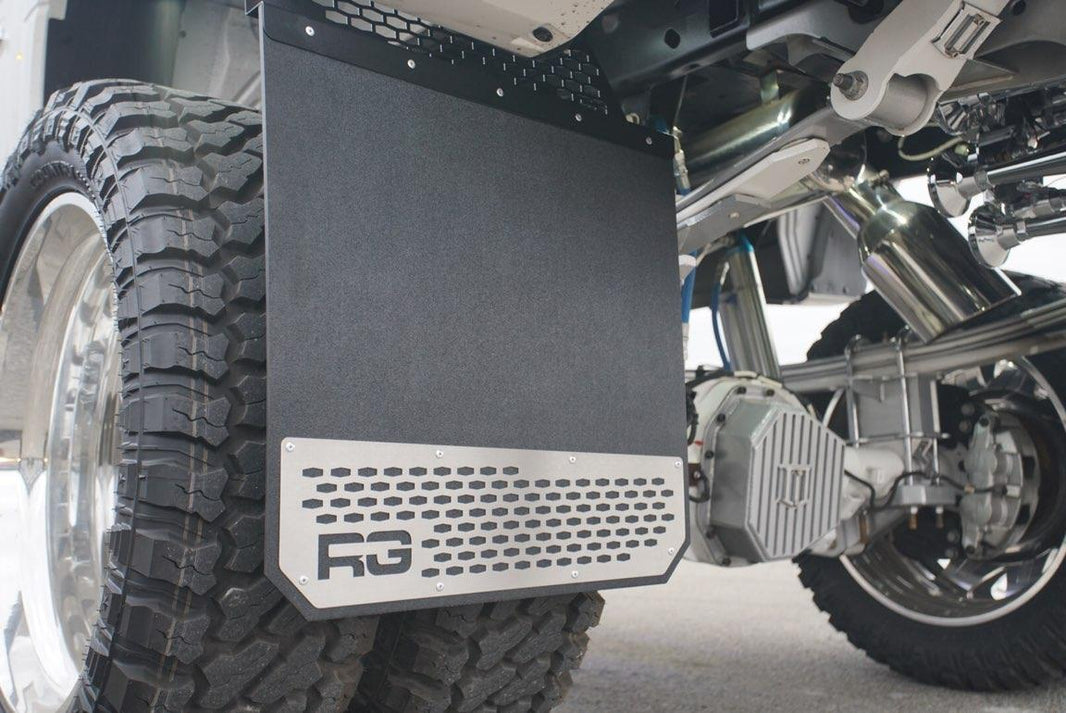 Dually REK-mesh Mud Flaps – REK GEN Vehicle Protection