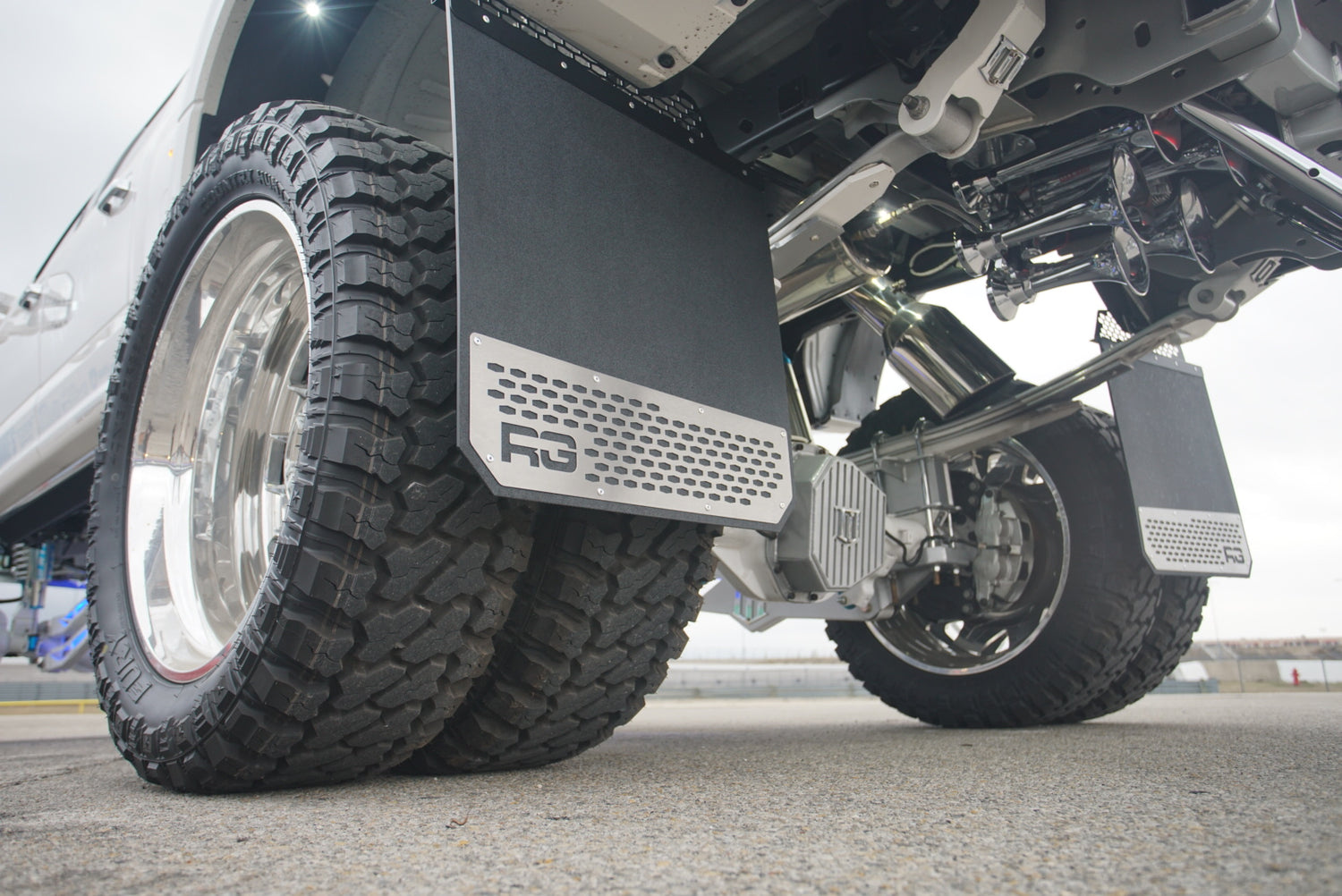 Dually REK-mesh Mud Flaps – REK GEN Vehicle Protection