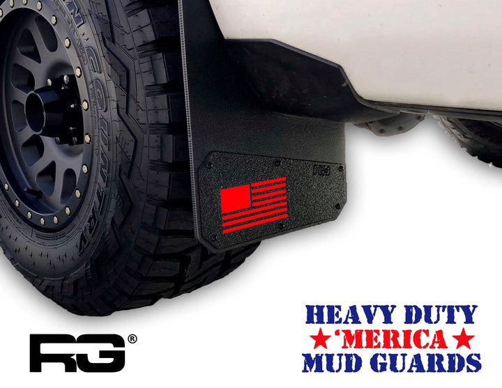Universal Merica Mud Flaps – REK GEN Vehicle Protection