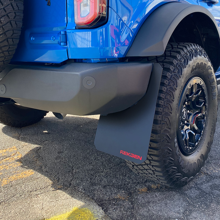 2021+ Ford Bronco Trophy Sport Mud Flaps – REK GEN Vehicle Protection